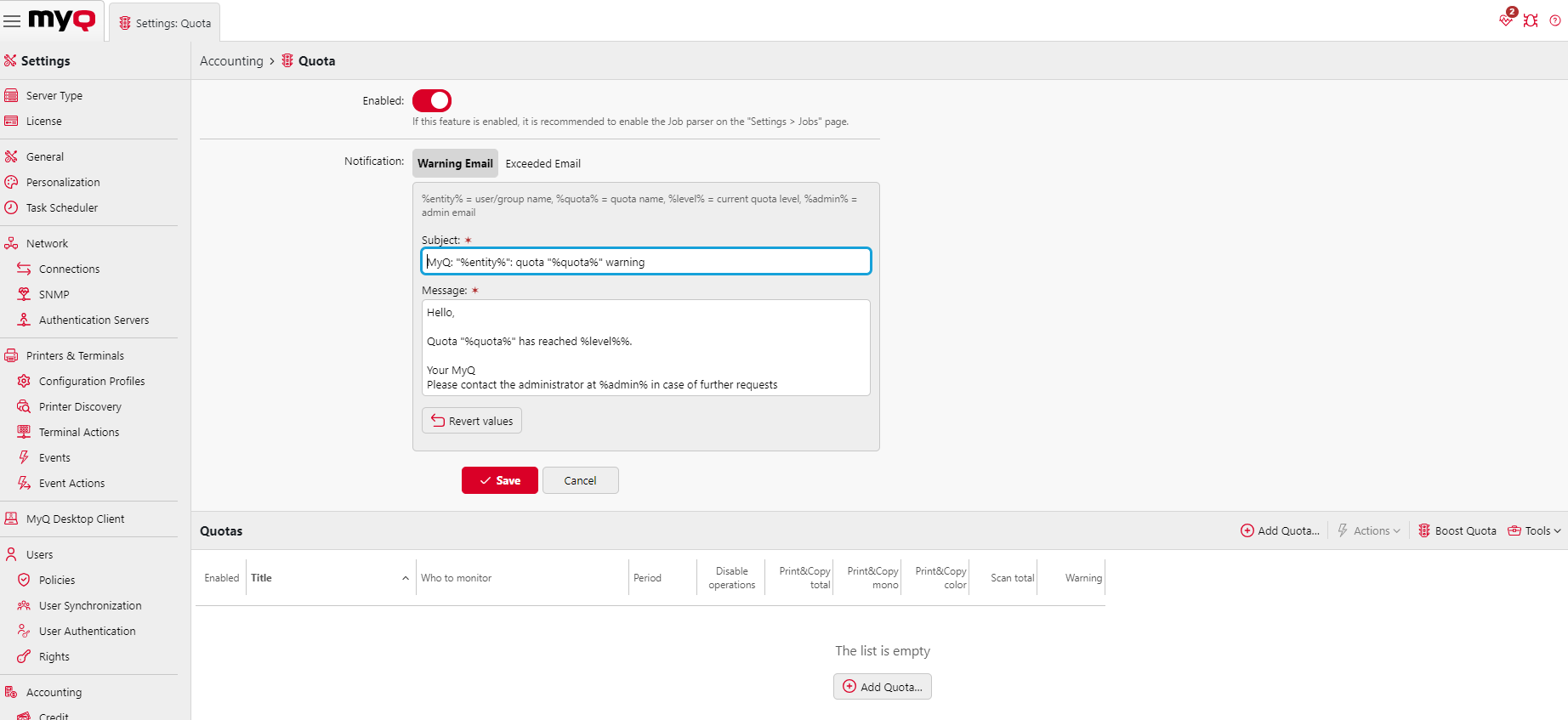 Activation and General Setup