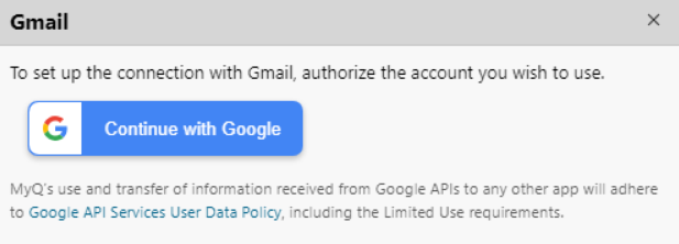 Gmail with OAuth2 Setup