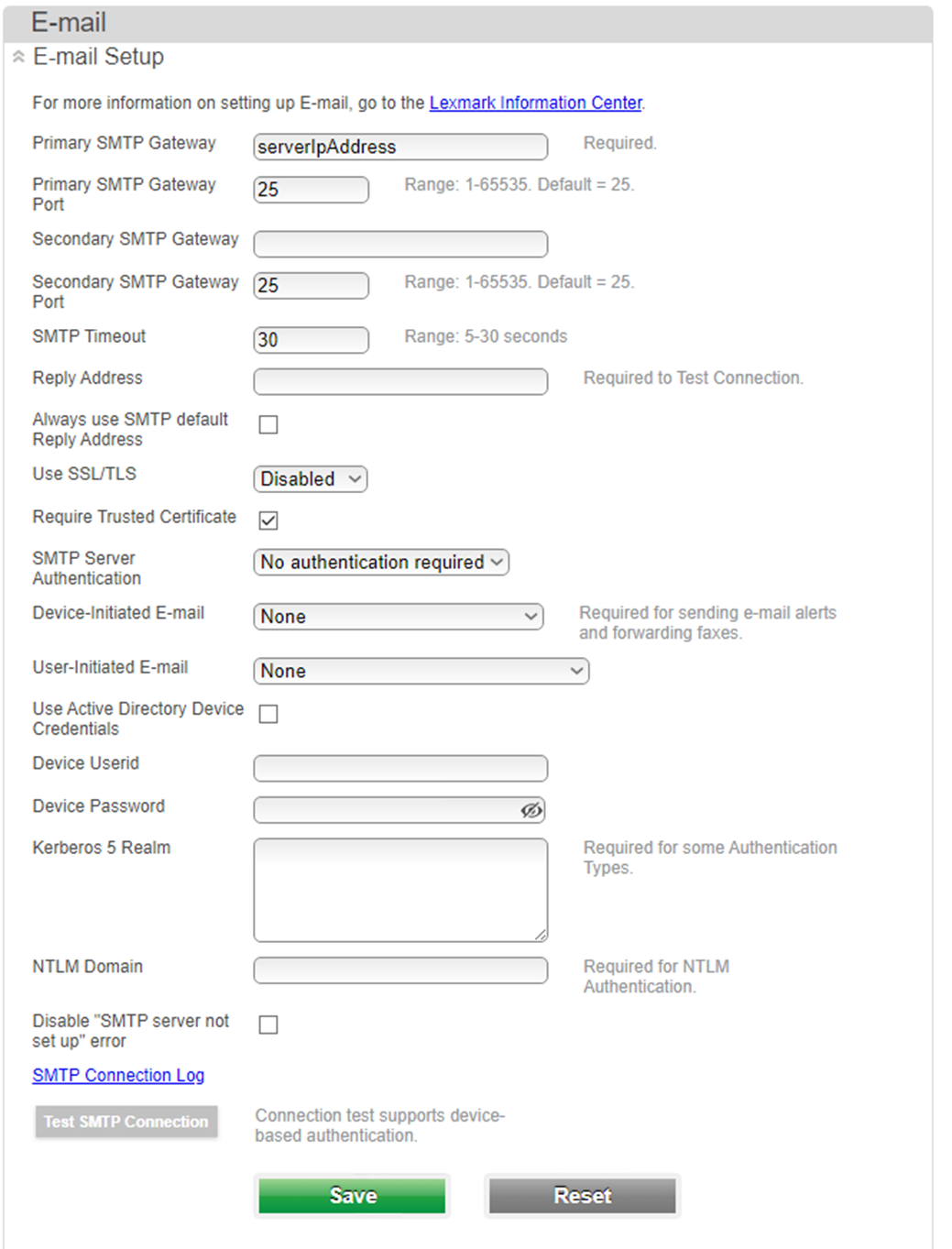 Setting up Scan to Me