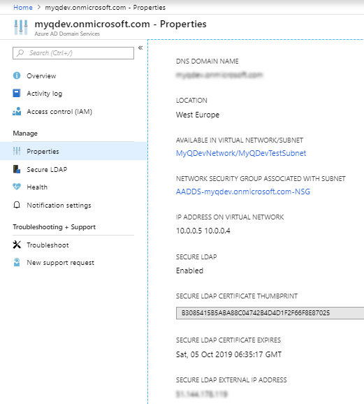 User synchronization from Azure Active Directory