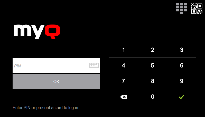 MyQ Embedded Terminal