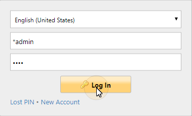 Accessing the MyQ web UI
