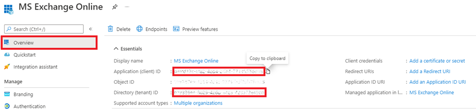 Microsoft Exchange Online Setup